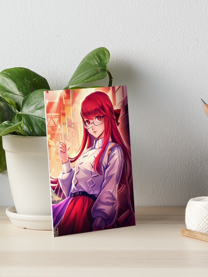 "Sumire - Persona 5" Art Board Print for Sale by alinalal | Redbubble