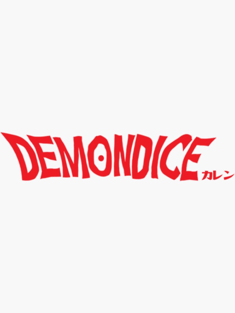 "DemonDice Logo" Sticker by Darthz | Redbubble