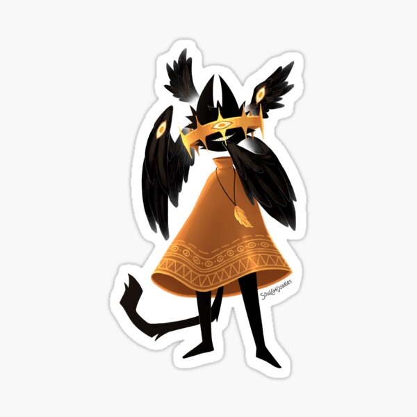 "sølkāt as a biblically accurate angel" Sticker for Sale by ...