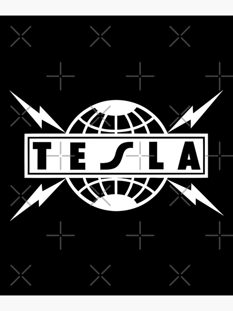 "Tesla Band" Poster for Sale by IQTees | Redbubble