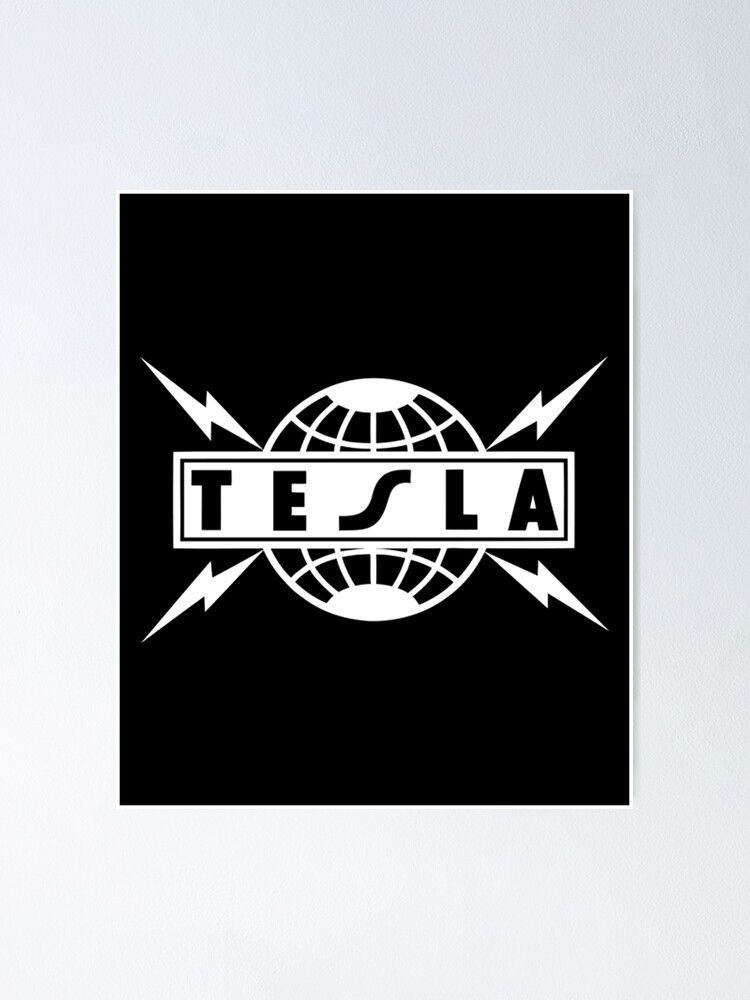 "Tesla Band" Poster for Sale by IQTees | Redbubble