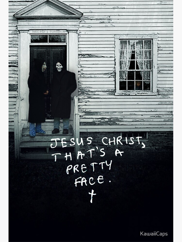 "Jesus Christ // Brand New" Sticker by KawaiiCaps | Redbubble