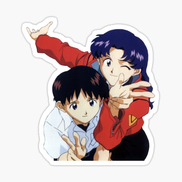 "Misato Katsuragi- Neon Genesis Evangelion" Sticker for Sale by ...