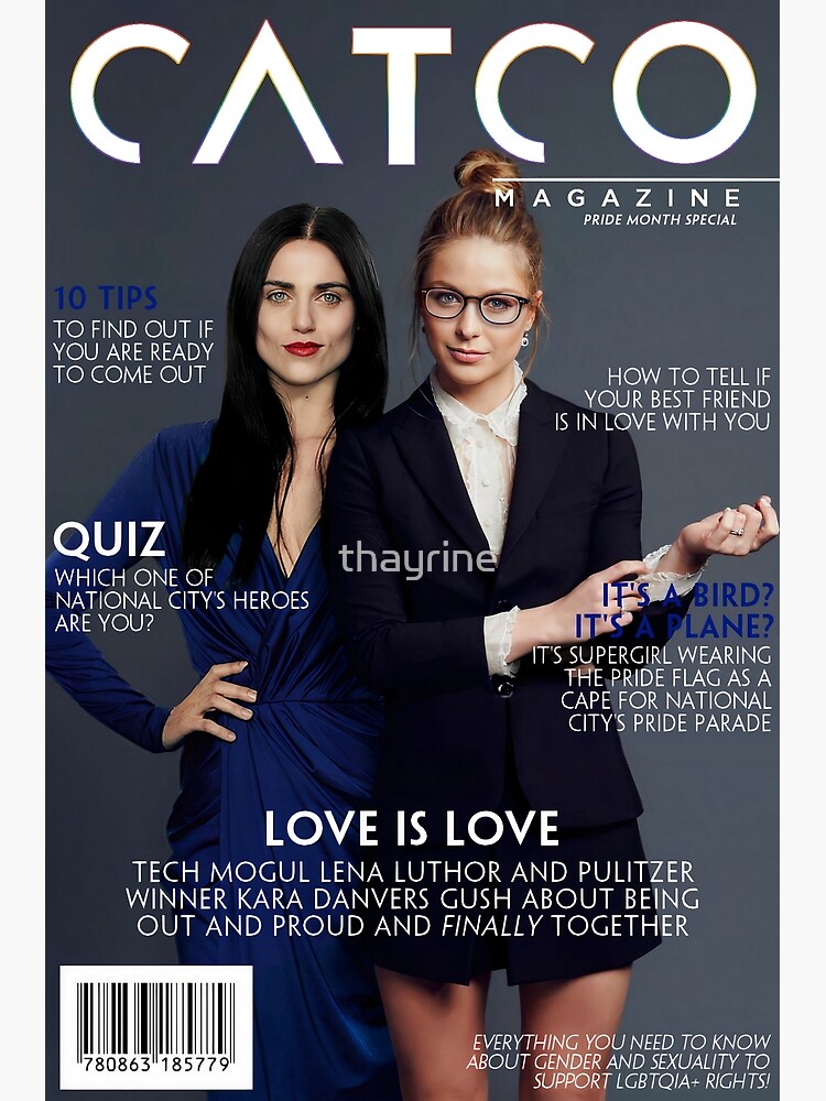 "Supercorp | catco magazine pride month special" Photographic Print for ...