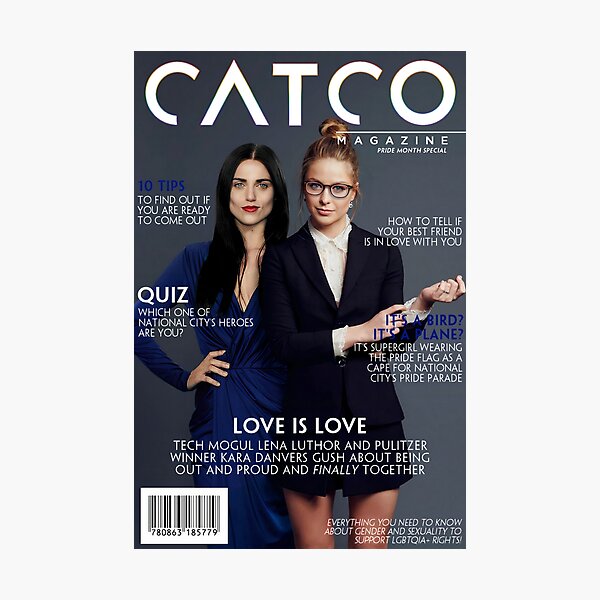 "Supercorp | catco magazine pride month special" Photographic Print for ...