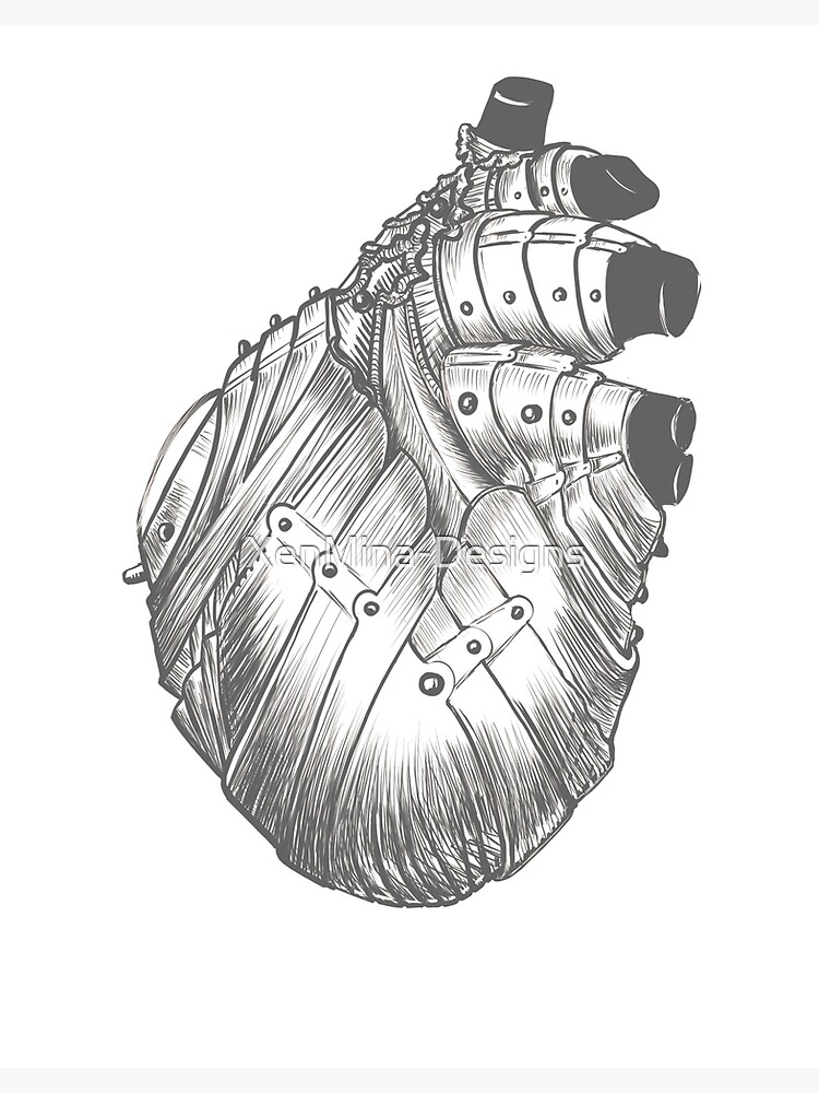 "Heart of Armor" Poster for Sale by XenMina-Designs | Redbubble