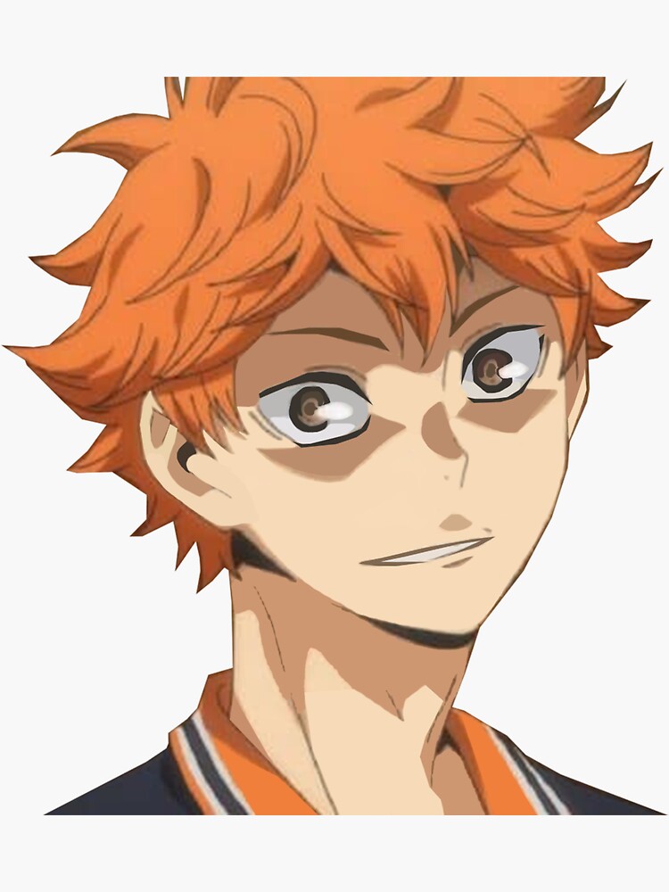 "Shoyo Hinata" Sticker for Sale by kawaiicrossing | Redbubble