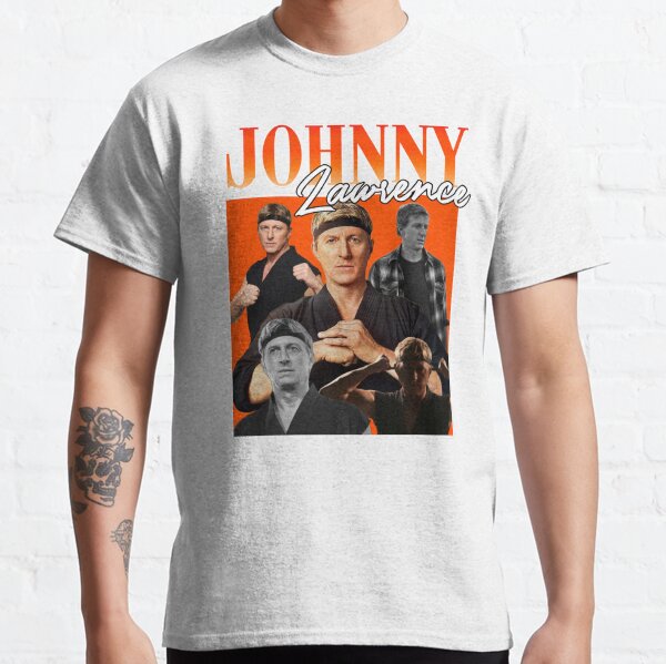 "Johnny Lawrence cobra kai vintage style" T-shirt for Sale by natnat-01 | Redbubble | cobra kai ...