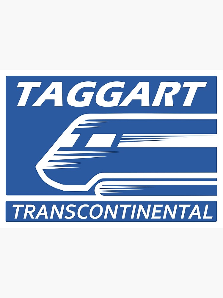"Taggart Transcontinental" Poster for Sale by Conjuration | Redbubble