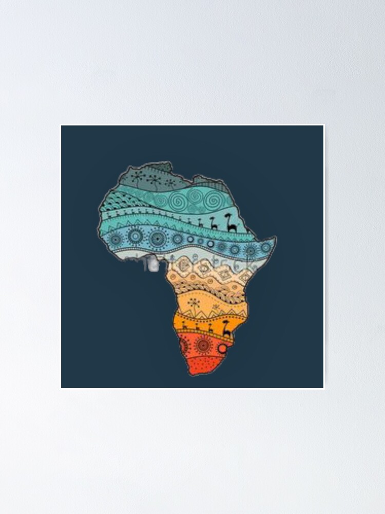 "pan african flag" Poster by Enneffati | Redbubble