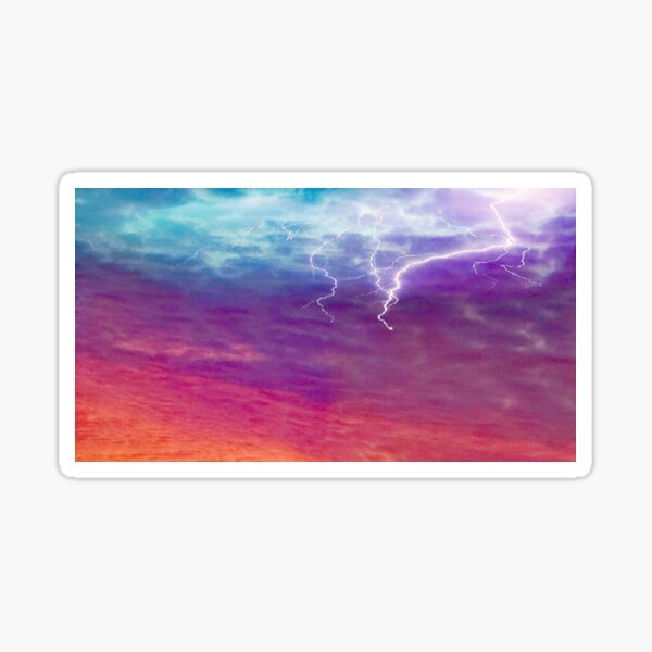 "Electro electricity" Sticker by Paintingforfun | Redbubble