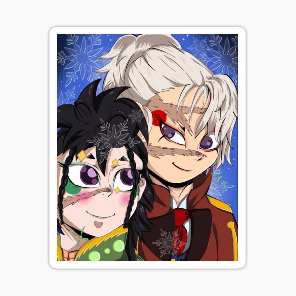 "Sanemi und Genya Shinazugawa im Frozen Style, Demon Slayer" Sticker ...