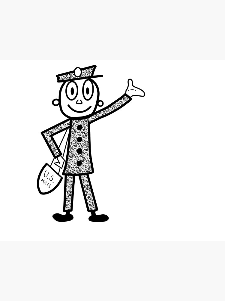 "USPS Mr Zip " Poster for Sale by TurkeyDogDesign | Redbubble