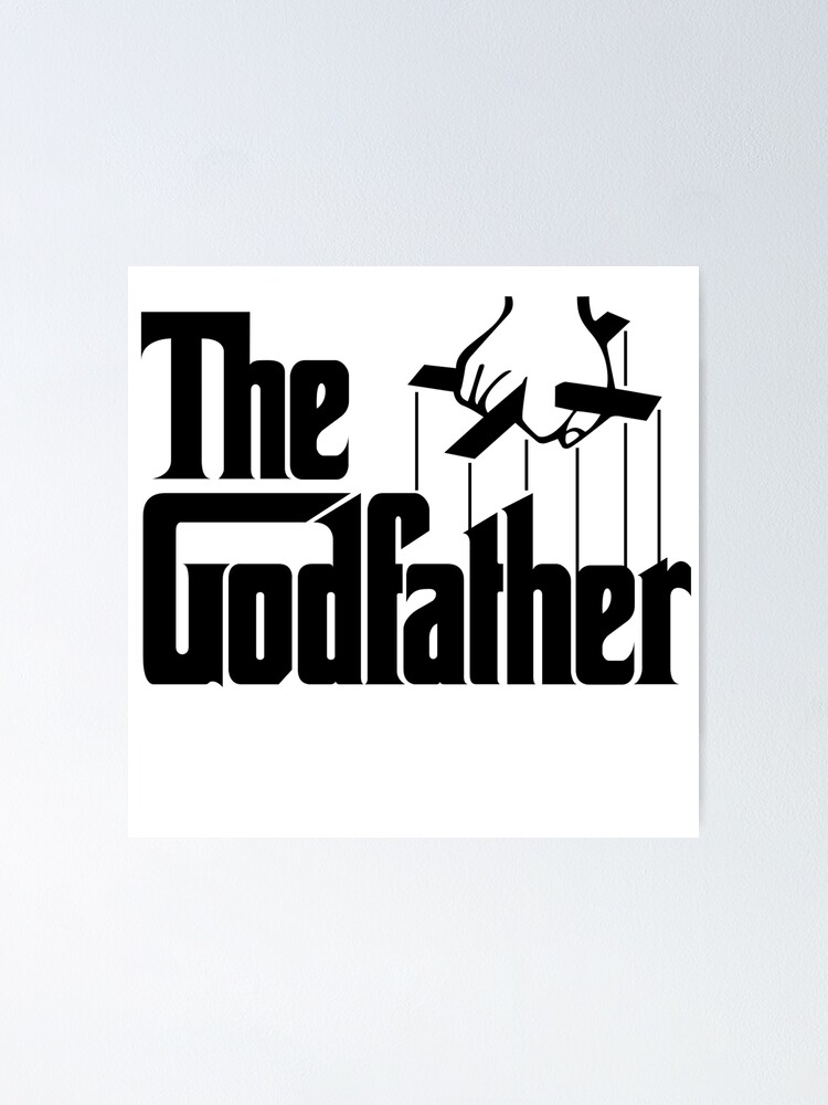 "The Godfather Vector " Poster for Sale by LinesWords | Redbubble
