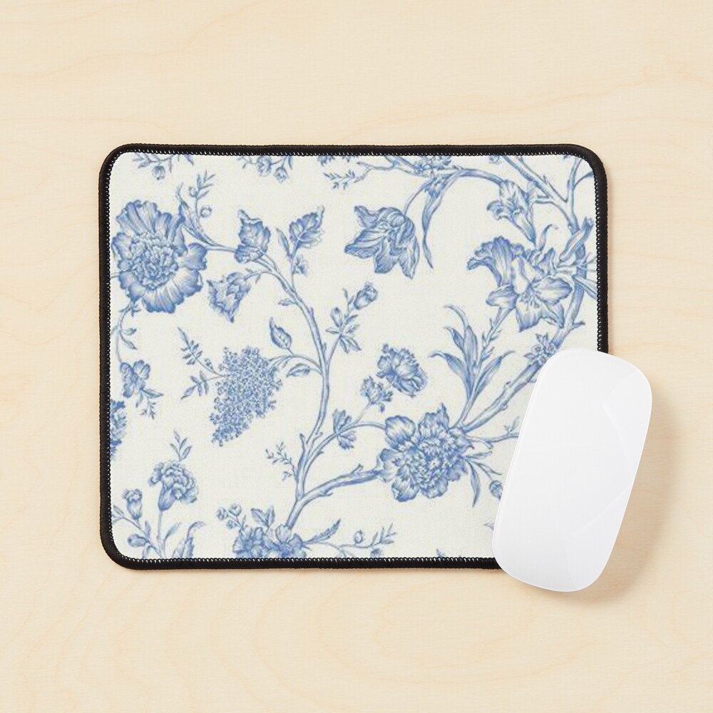 "Blue Bird Toile" Poster for Sale by Kristina Sale | Redbubble