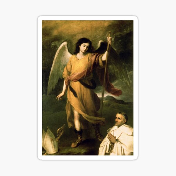 "Angel - Raphael, also known as Saint Raphael the Archangel" Sticker by ...