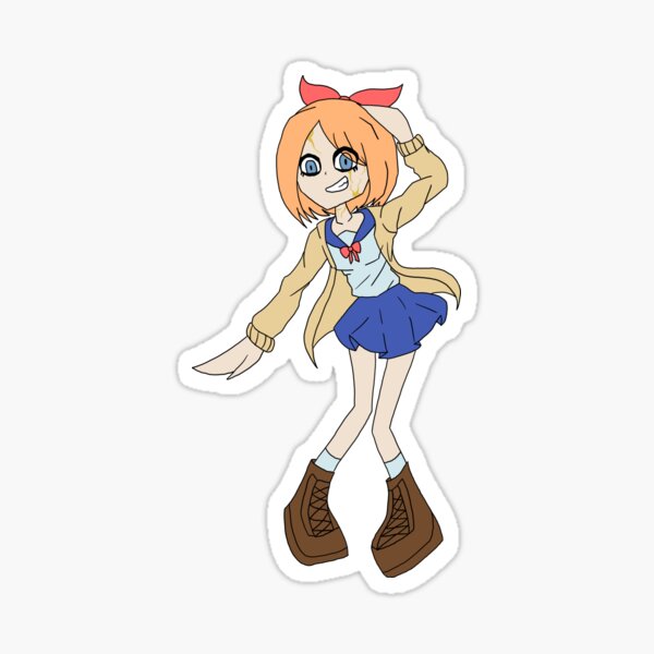 "Pyrite Girl" Sticker for Sale by dororoandkululu | Redbubble