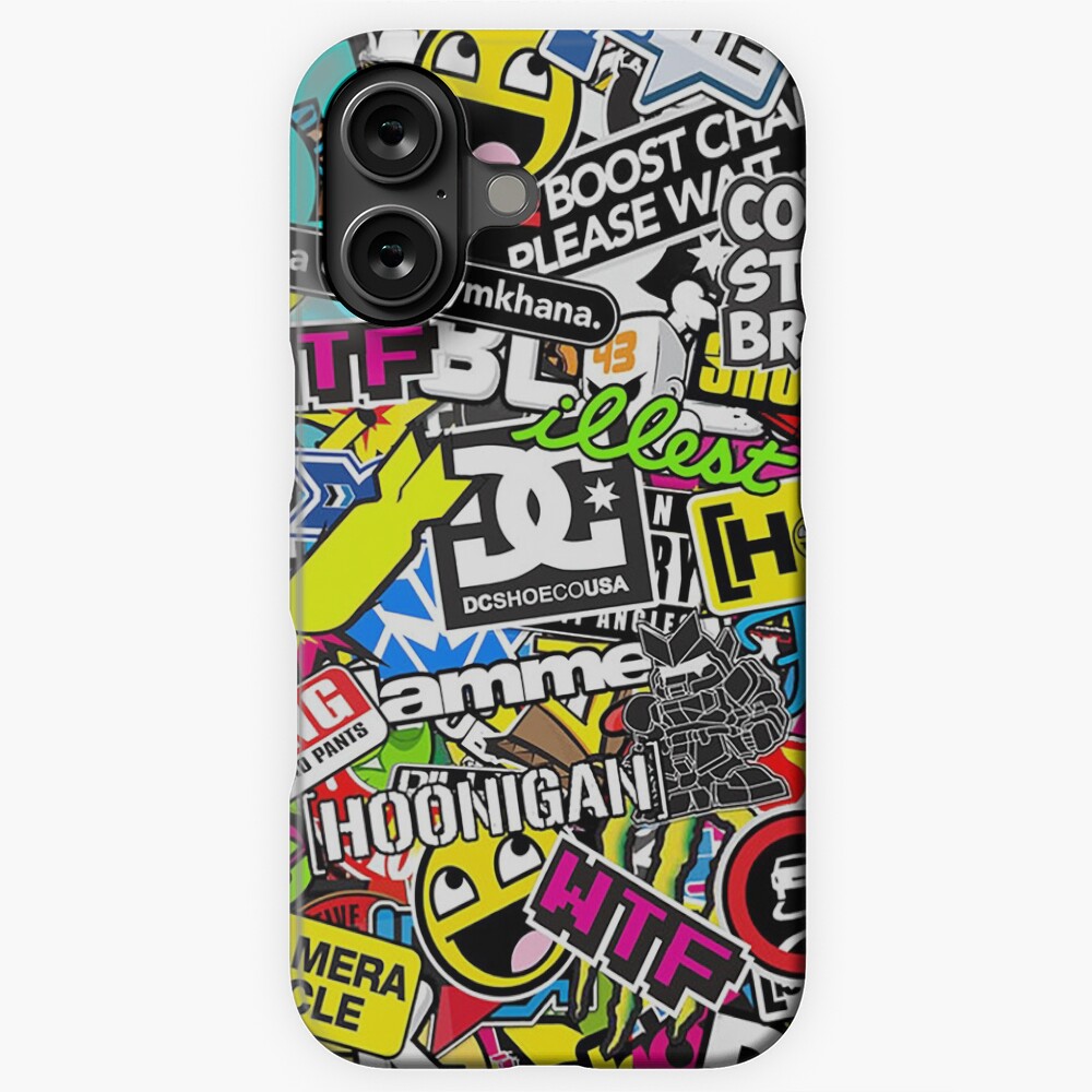 "Stickerbomb" Sticker for Sale by Lyxi | Redbubble