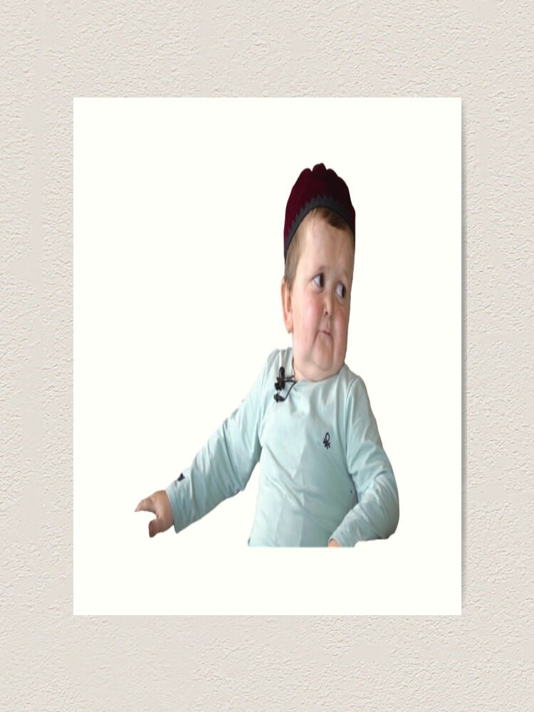 "Hasbulla Interview Angry" Art Print for Sale by BitternotMeme | Redbubble