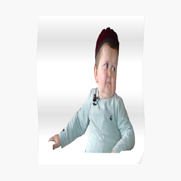 "Hasbulla Interview Angry" Poster by BitternotMeme | Redbubble