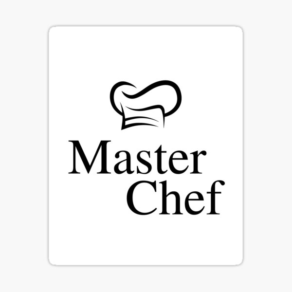 "Master Chef" Sticker by Navarino | Redbubble
