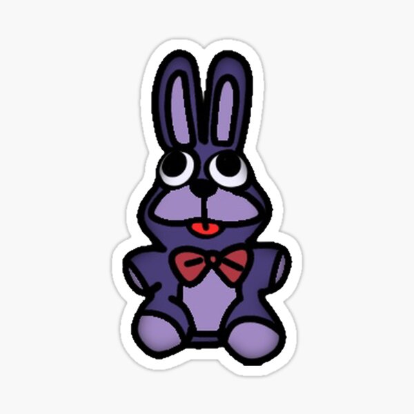 "Bonnie Fnaf" Sticker for Sale by Tenguk0 | Redbubble