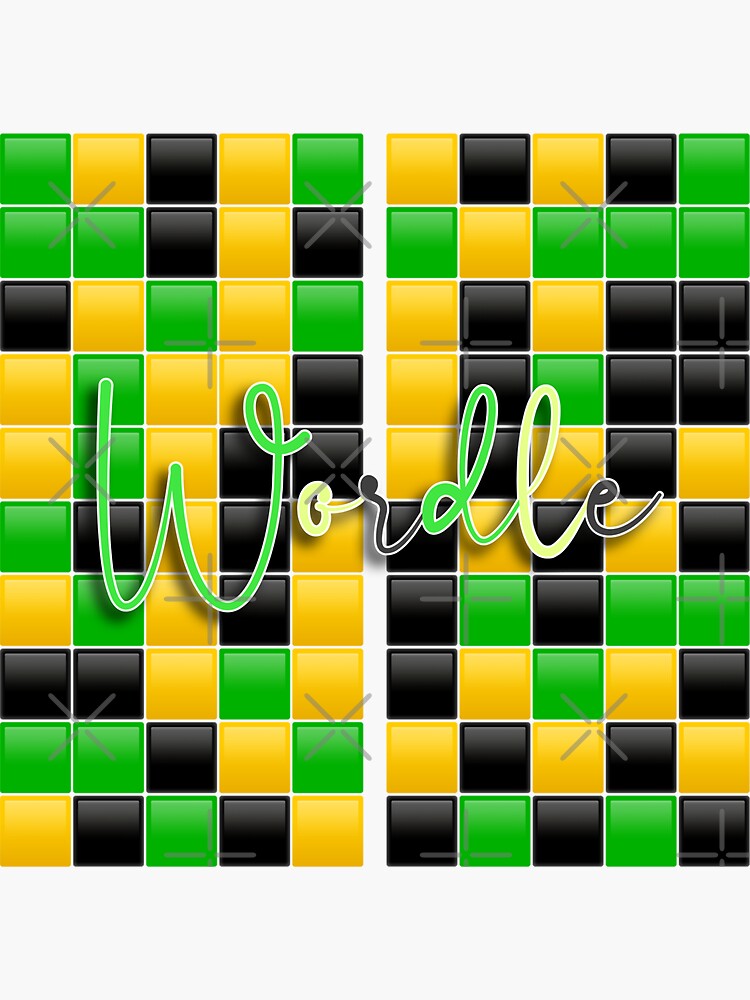 "Wordle" Sticker for Sale by MyJamieBell | Redbubble