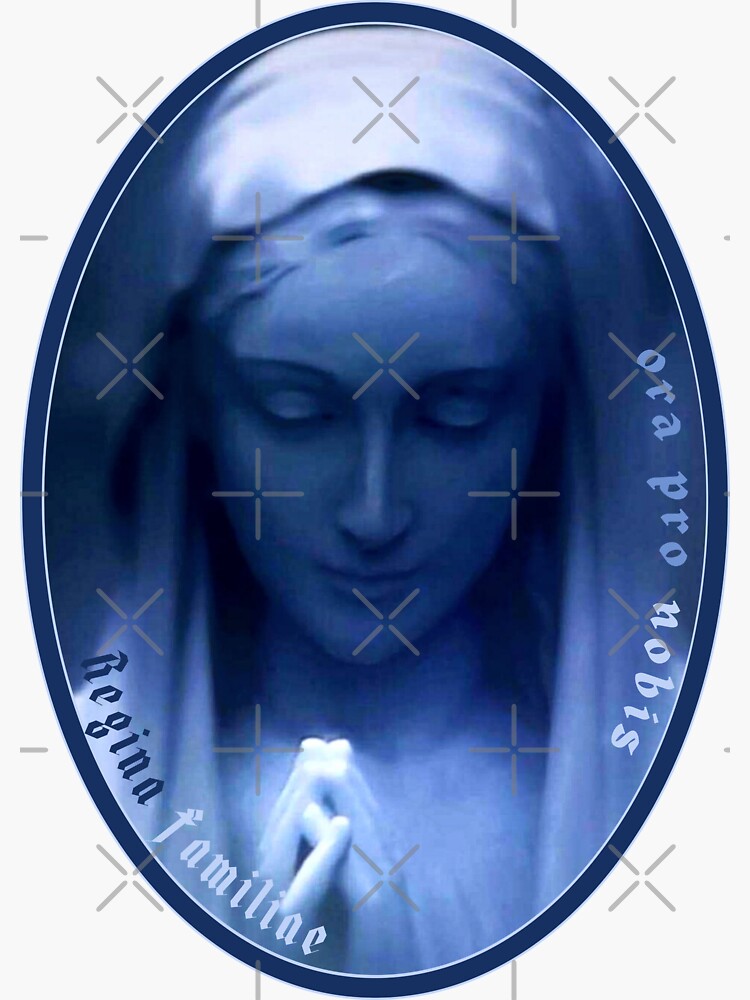 "Virgin Mary, Mother of God, Blessed Mary" Sticker for Sale by ADMG ...