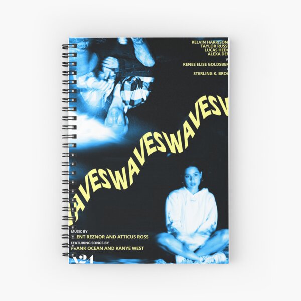"WAVES a24 poster" Spiral Notebook for Sale by thefirret | Redbubble