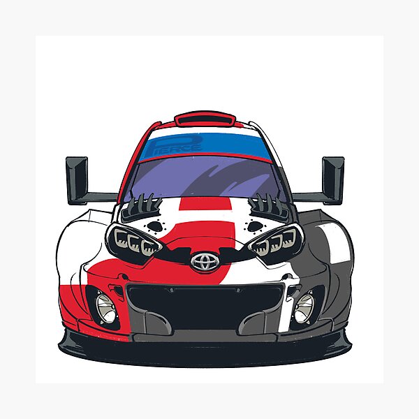 "Toyota GR Yaris Rally1 WRC 2022" Photographic Print for Sale by ...