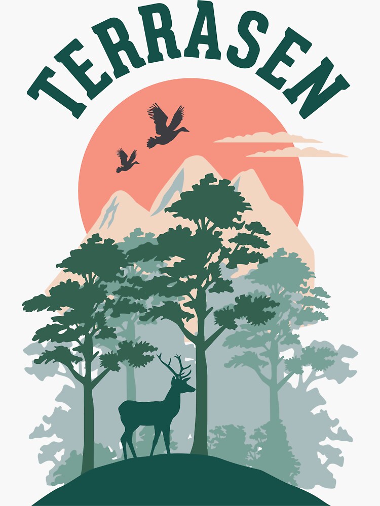 "Terrasen Sticker" Sticker for Sale by GeekyGoodsCo | Redbubble
