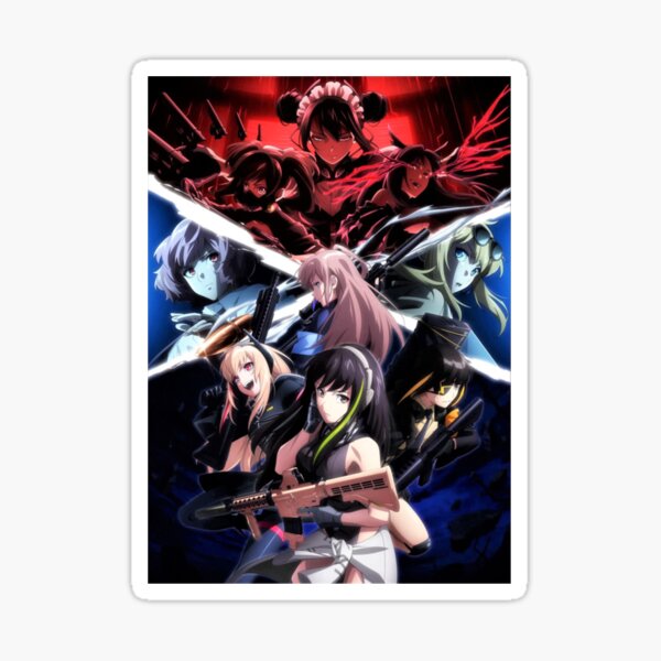 "4k Girls Frontline anime 2022 official " Sticker for Sale by ...