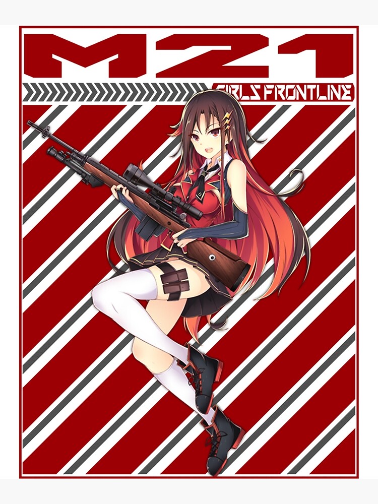 "GIRLS FRONTLINE M21 " Poster for Sale by WorldCrafts | Redbubble
