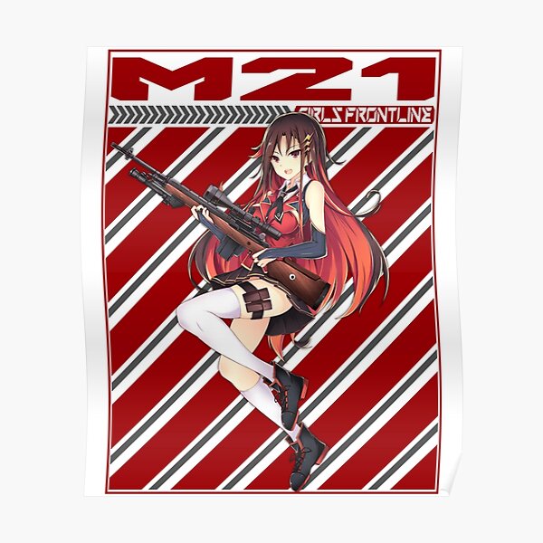 "GIRLS FRONTLINE M21 " Poster for Sale by WorldCrafts | Redbubble