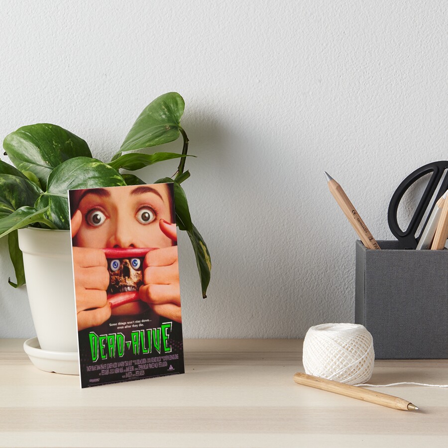 "Dead Alive Movie Poster" Art Board Print by FilmFit | Redbubble