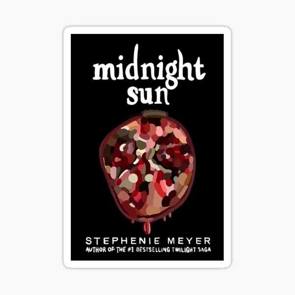 "Midnight Sun Cover Art" Sticker for Sale by JayStillDraws | Redbubble
