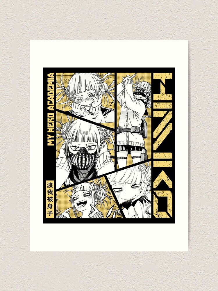 "Himiko Toga - My Hero Academia Manga Panel" Art Print by Nivrowide ...