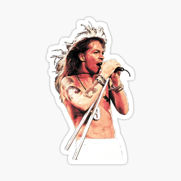 "AXL" Sticker for Sale by painterfrank | Redbubble