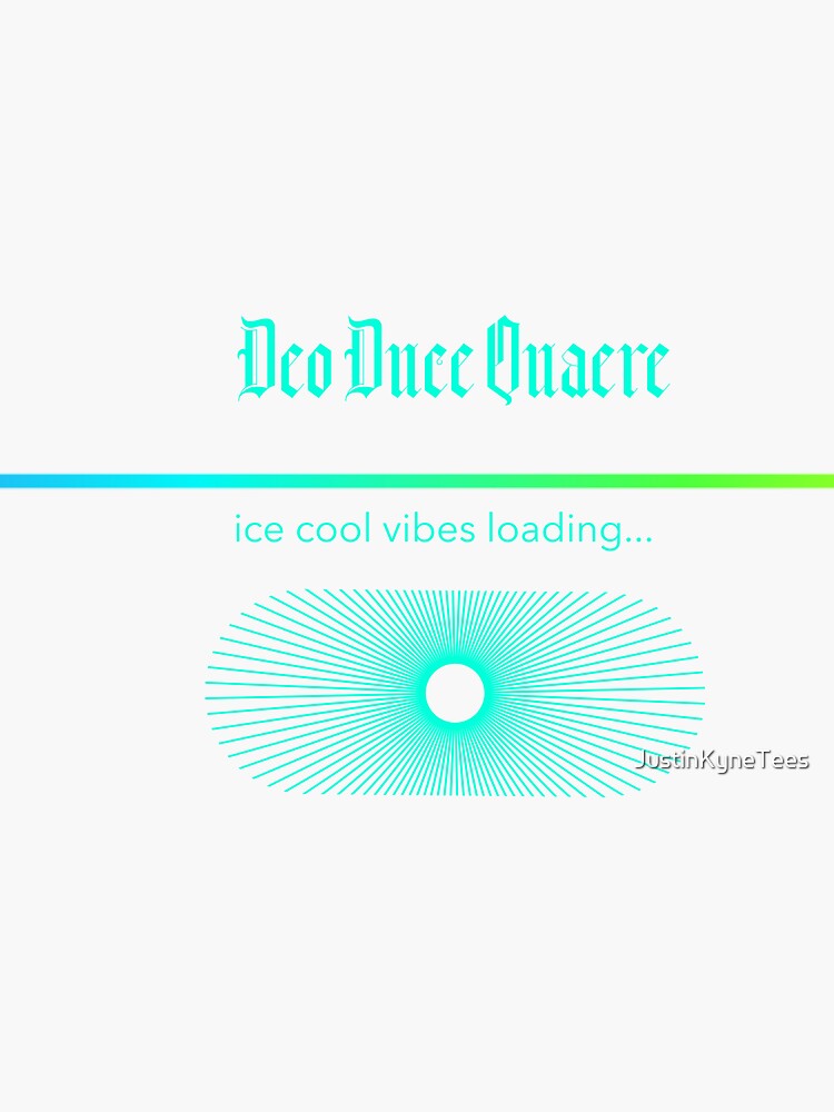 "High School Vibes Loading, Deo Duce Quaere- Jamaican Heritage" Sticker ...