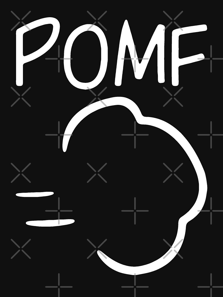 "pomf (white)" T-shirt by dakooters | Redbubble | pomf t-shirts - wah t ...