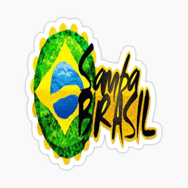 "Brazilian Samba" Sticker for Sale by Teixeira224 | Redbubble