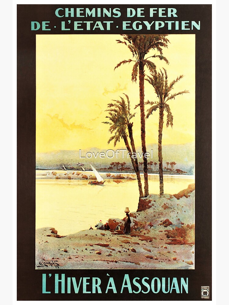 Assouan Aswan Egypt Travel Sticker For Sale By Loveoftravel Redbubble