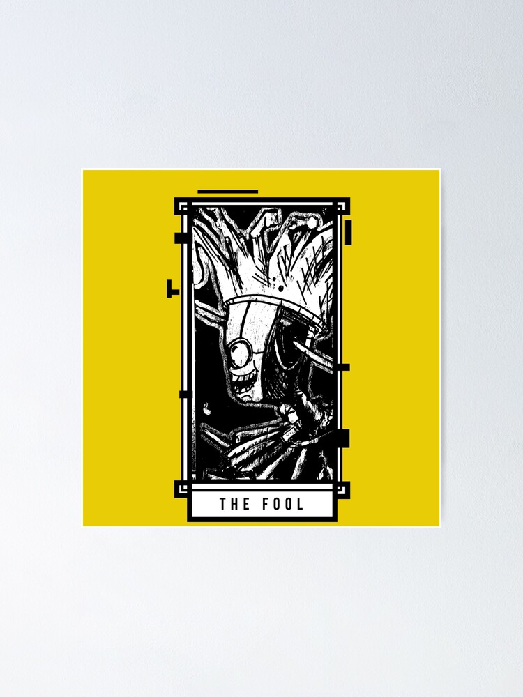 "The Fool" Poster for Sale by slurrped | Redbubble