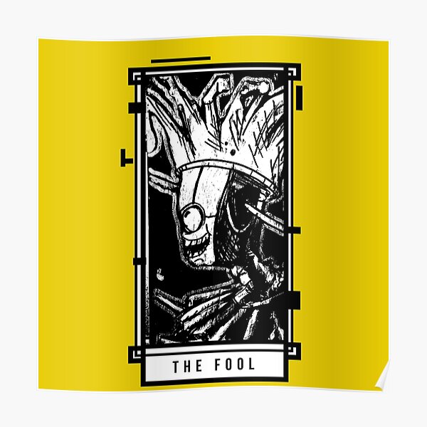 "The Fool" Poster for Sale by slurrped | Redbubble