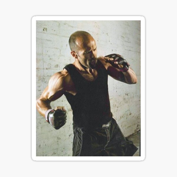 "jason statham attlet" Sticker for Sale by sweynster | Redbubble