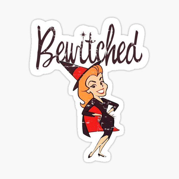 " Bewitched " Sticker for Sale by TVGone | Redbubble