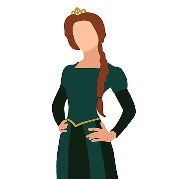 "Princess Fiona" Sticker for Sale by amanda-graceful | Redbubble