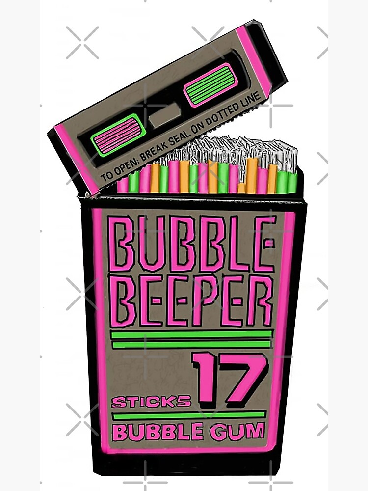 "Bubble Beeper" Poster for Sale by Babybluesstudio | Redbubble