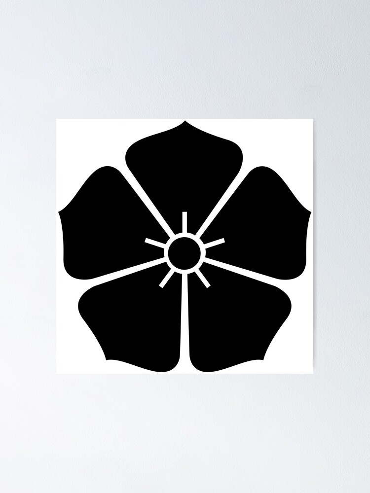 "Japanese Crest of the Toki Clan" Poster for Sale by Freihalt | Redbubble