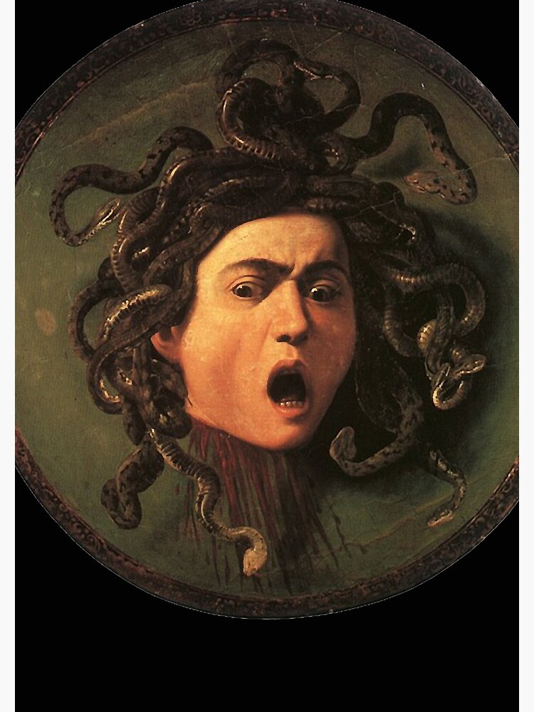 Cahier à spirale « Méduse. Gorgone. Des serpents venimeux à la place ...